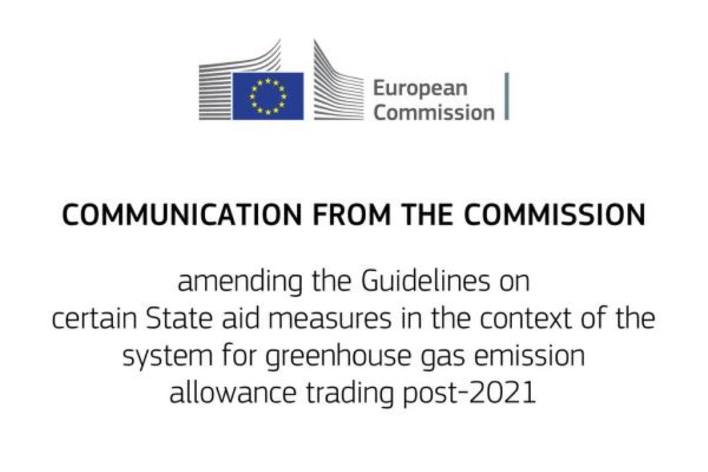 Commission amends ETS State aid Guidelines to tackle carbon leakage for ...